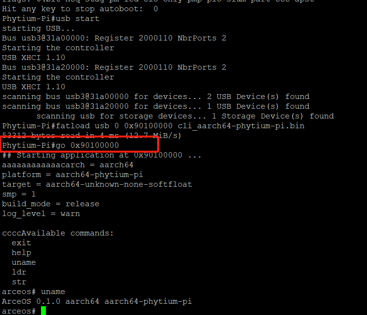 实验一：飞腾派运行ArceOS - raspi4-with-arceos-doc